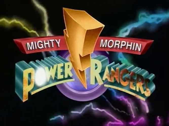 Mighty Morphin Power Rangers Logo Vector